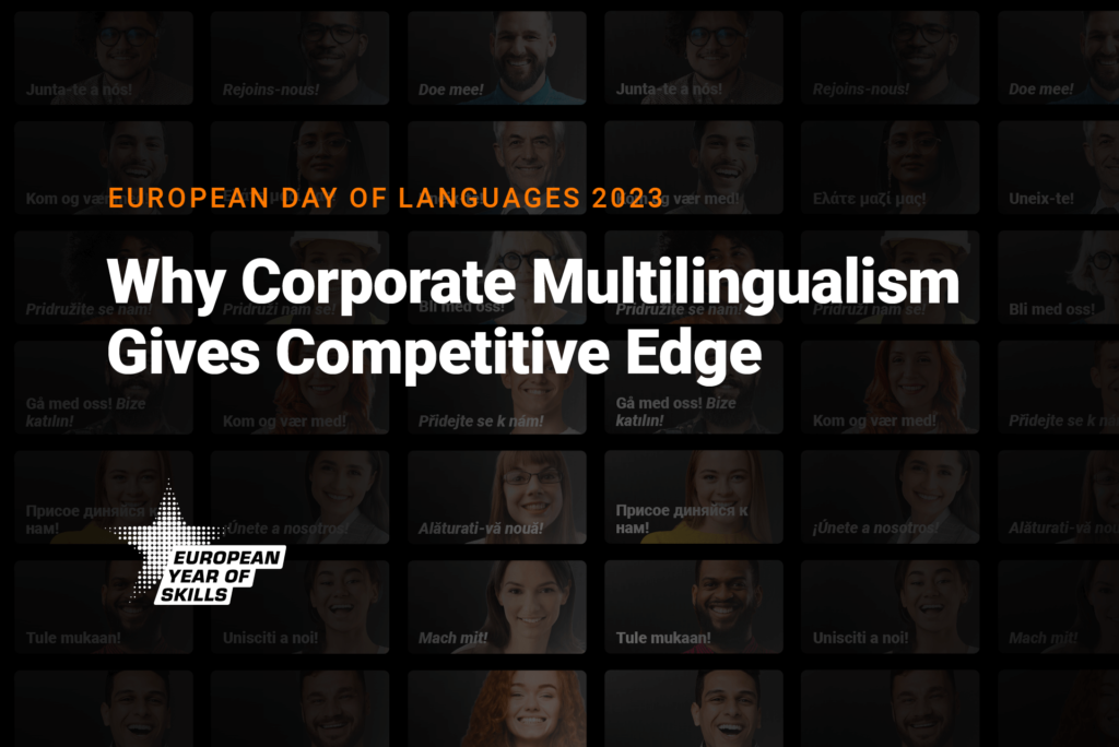 European Day of Languages: Multilingualism as an Advantage