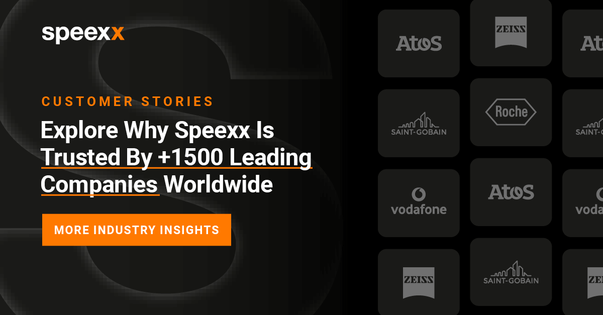 Speexx Customer Stories