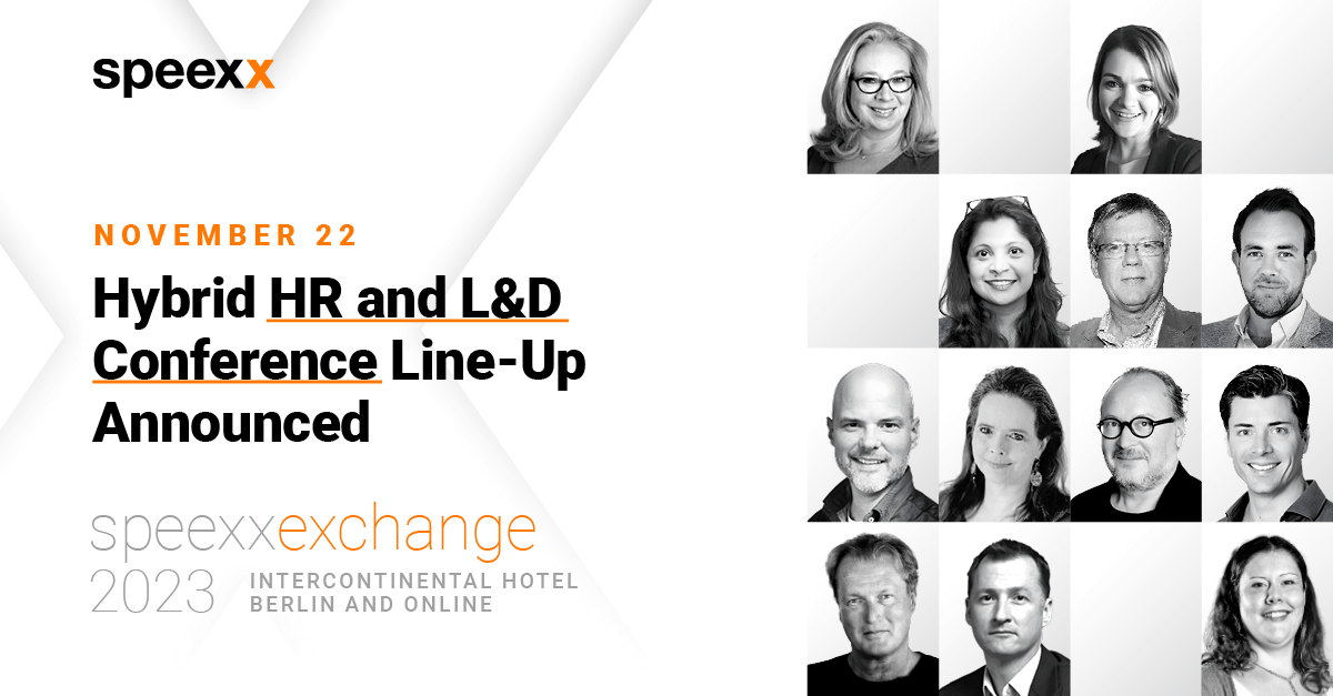 Speexx Exchange 2023 Lineup Announced