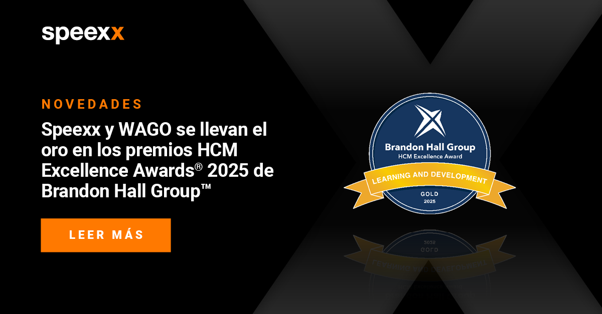 Speexx y WAGO se llevan el oro en los HCM Excellence Awards®