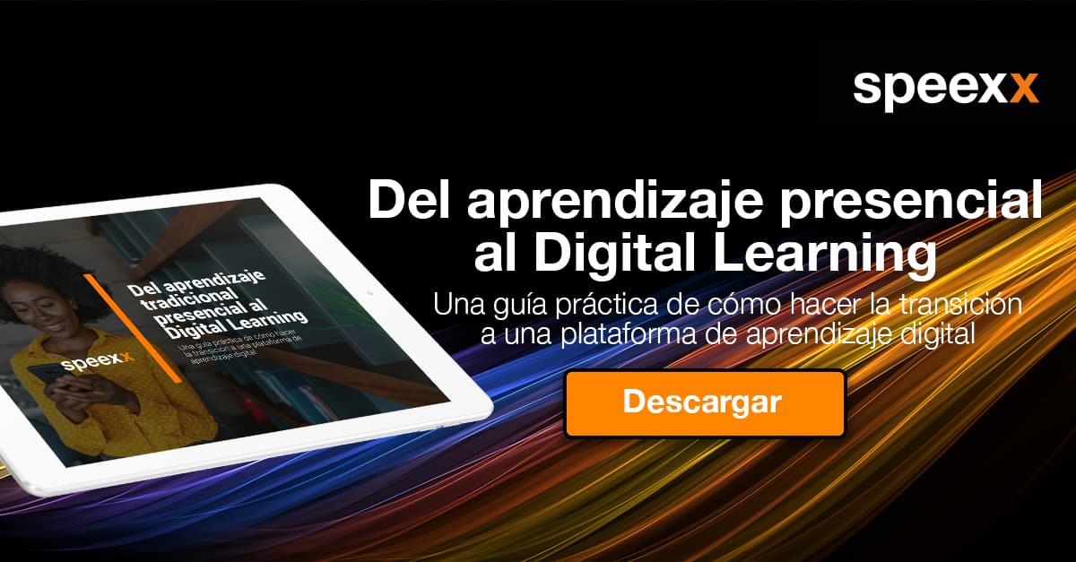 ebook Del aprendizaje tradicional presencial al digital learning - Speexx