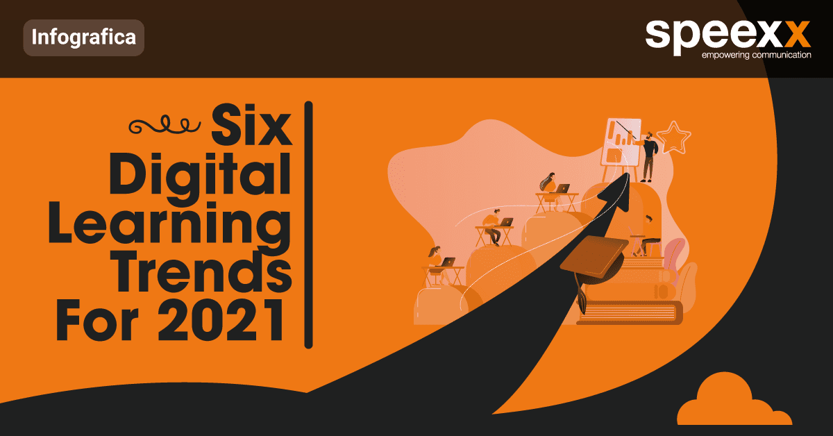 Infografica - Six Digital Learning Trends for 2021 - Speexx