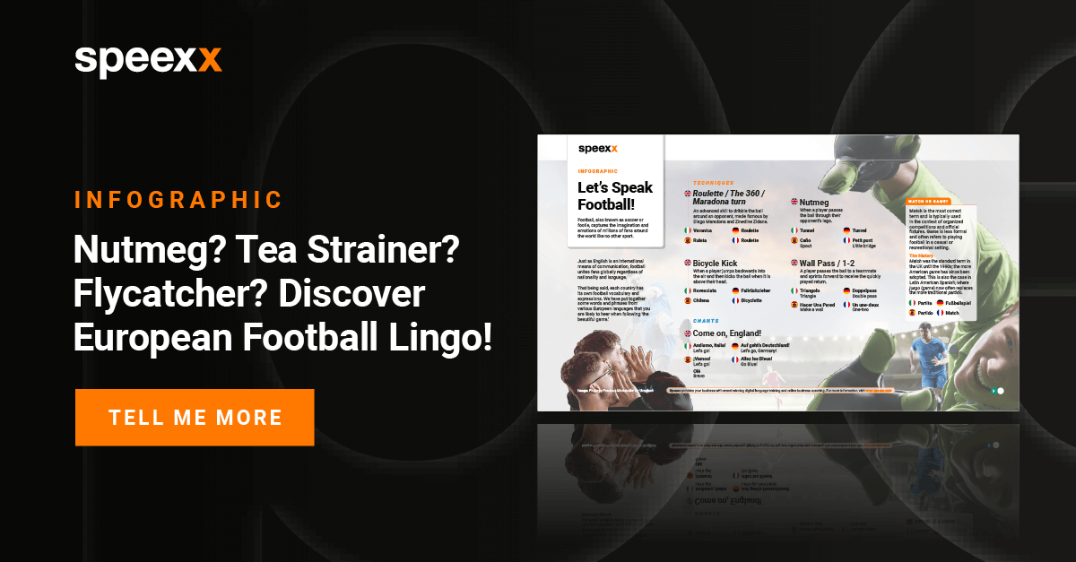 Learn Football Expressions in Five Different Languages!