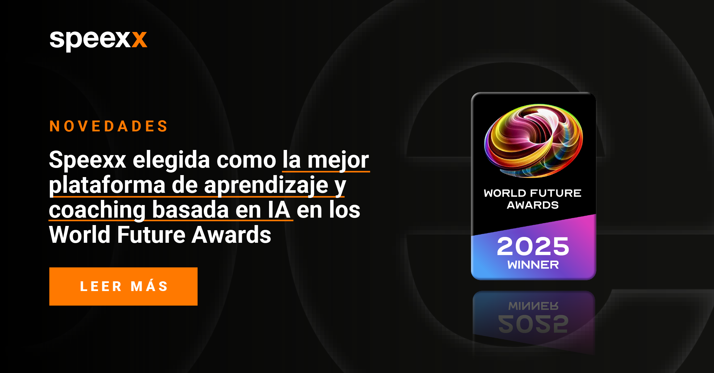 Speexx elegida como la mejor plataforma de aprendizaje y coaching basada en IA en los World ...