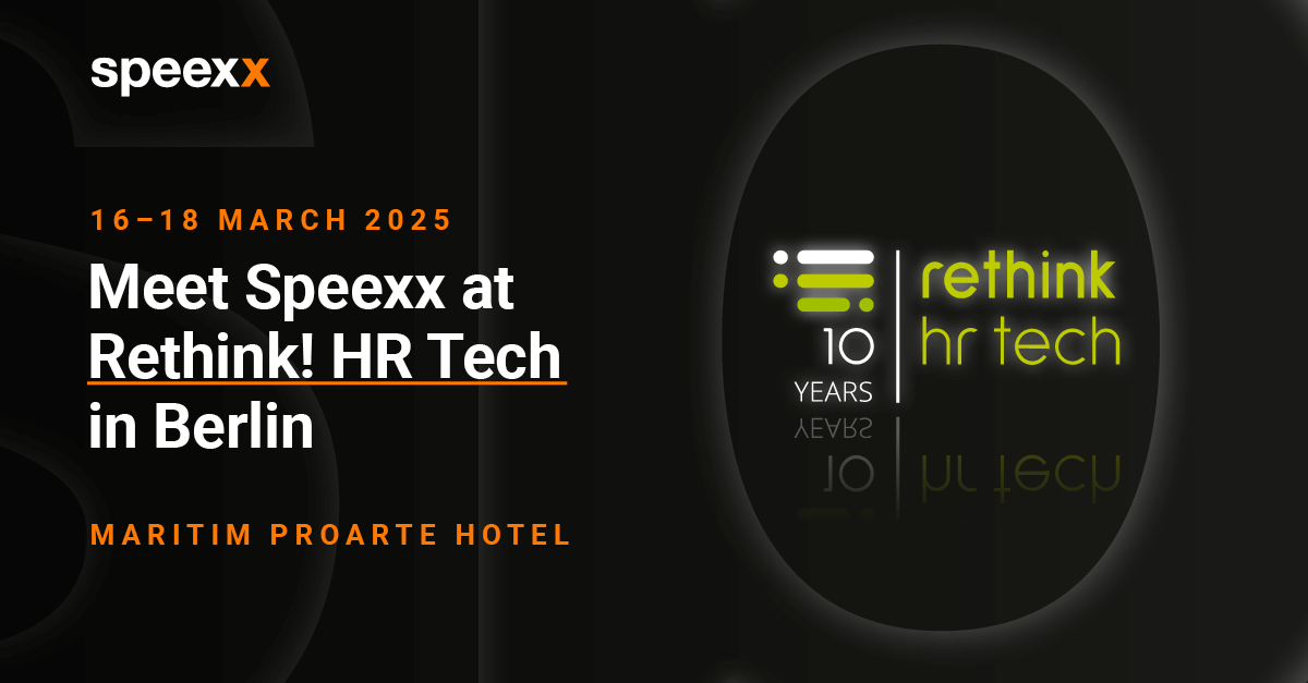Rethink HR Tech 2025 - Speexx