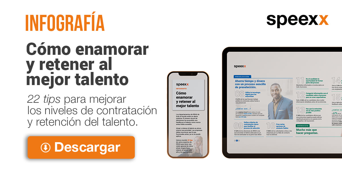 ES Infografía Como enamorar y retener al mejor talento - Speexx